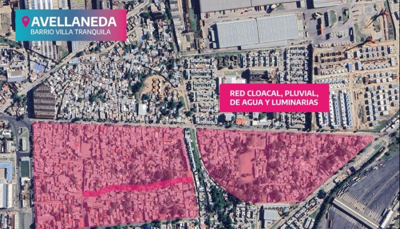 Se licitaron obras de agua y cloaca para Villa Tranquila - Avellaneda Hoy